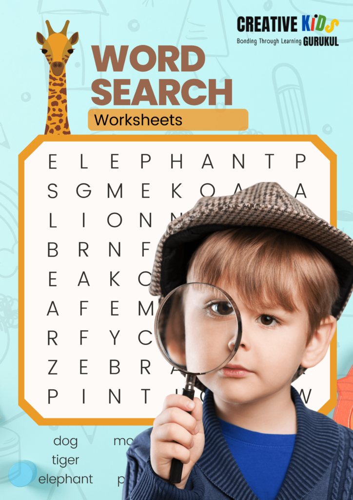 Worksheets – Creative Kids Gurukul